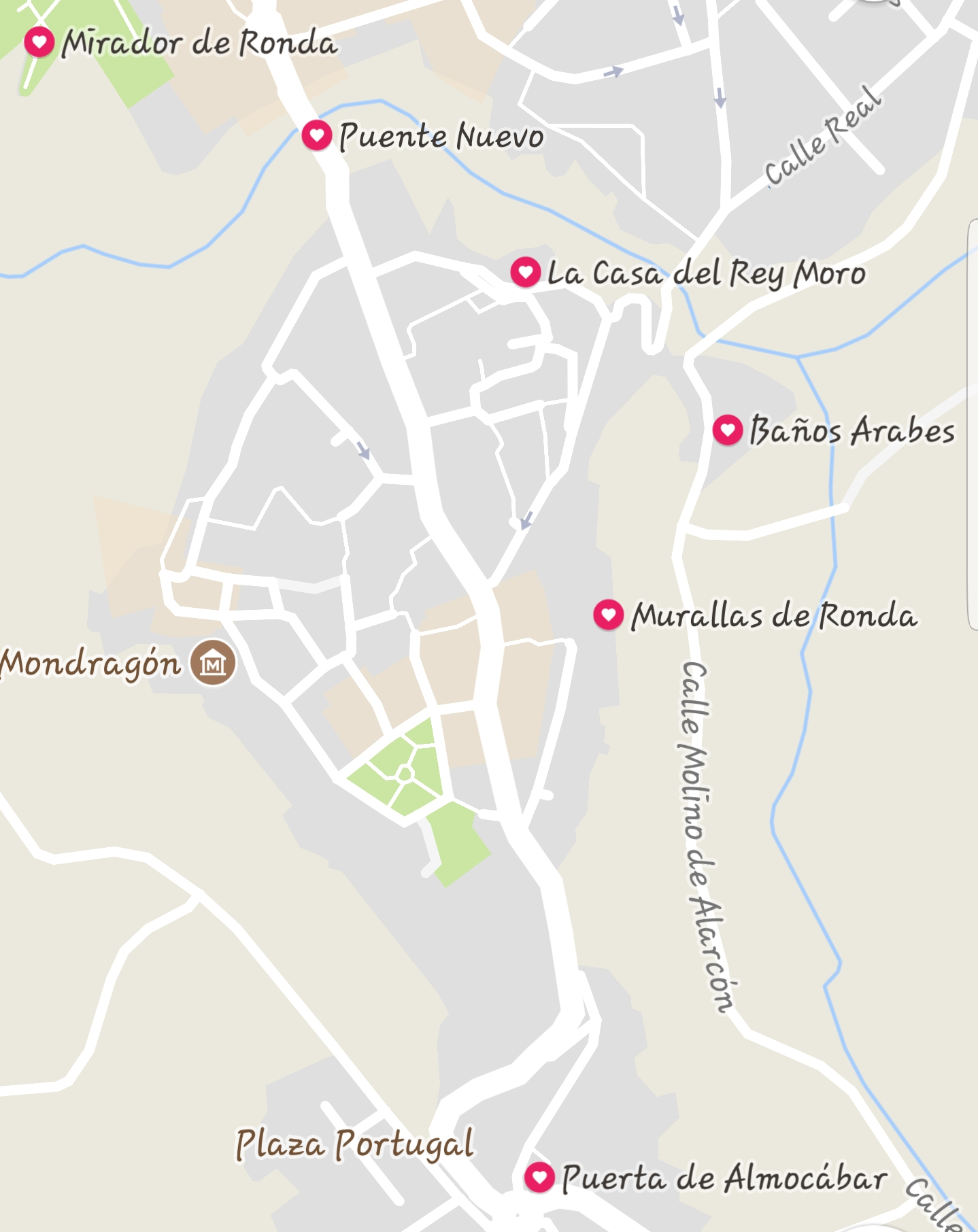 Mapa Ronda | Viajes Lost Planet